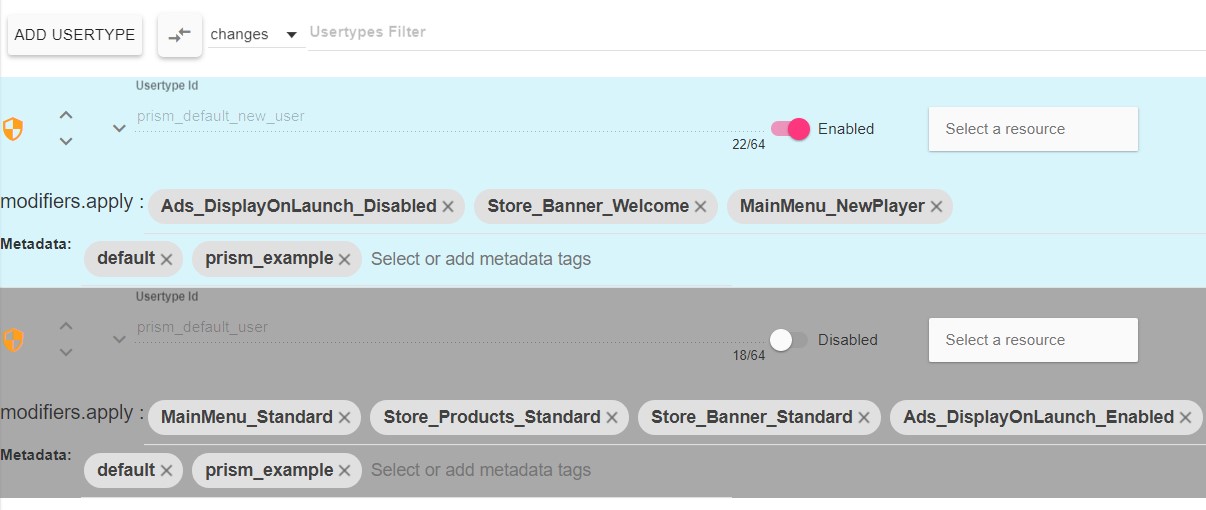 Usertypes | Magmic Documentation